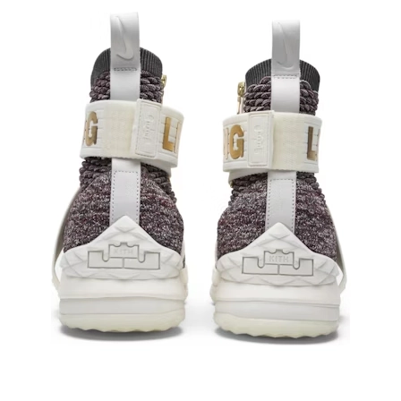 Nike Kith X Lebron Lifestyle 15 'stained Glass' Sneakers - White/gold