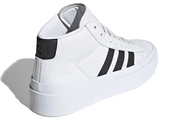 Adidas 424 X Pro Model Mid Top Sneakers - White