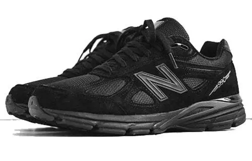 NEW BALANCE 990v4 Made In Usa Athletic Sneakers - Black