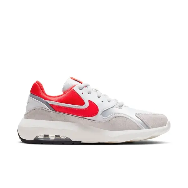 Nike Max Nostalgic Sneakers - White/red