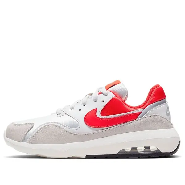 Nike Max Nostalgic Sneakers - White/red