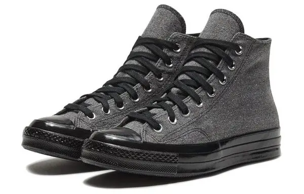 CONVERSE Renew 1970s High Top Canvas Sneakers - Black