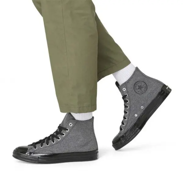 CONVERSE Renew 1970s High Top Canvas Sneakers - Black