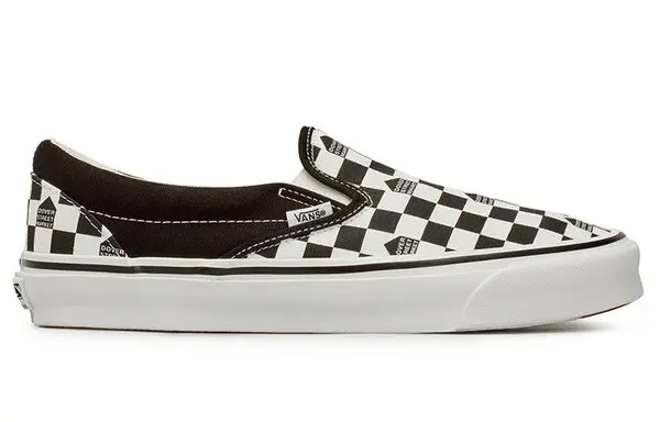 VANS X Dover Street Market Og Classic Slip-on Lx Checkerboard - Blackwhite
