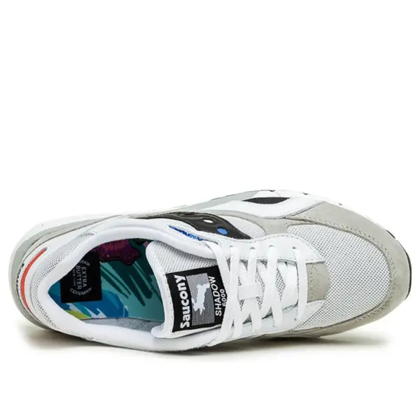 Saucony X Extra Butter Shadow 6000 "white Rabbit" Sneakers - White/black/red