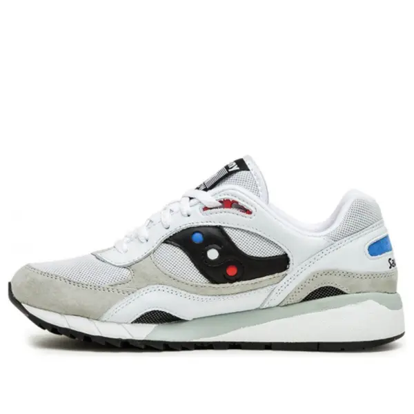 Saucony X Extra Butter Shadow 6000 "white Rabbit" Sneakers - White/black/red