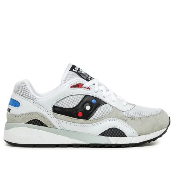 Saucony X Extra Butter Shadow 6000 "white Rabbit" Sneakers - White/black/red