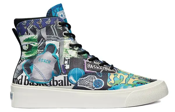 CONVERSE Skid Grip High Top "beat The World" Sneakers