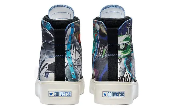 CONVERSE Skid Grip High Top "beat The World" Sneakers