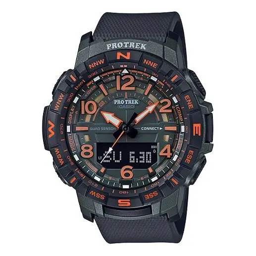 Casio Pro Trek Multifunction Outdoor Watch - Black