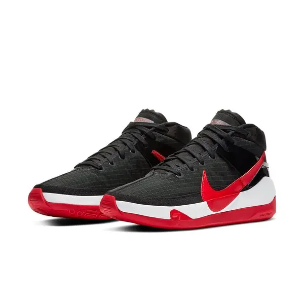 Nike Kd 13 Ep "bred" Mid-top Athletic Sneakers