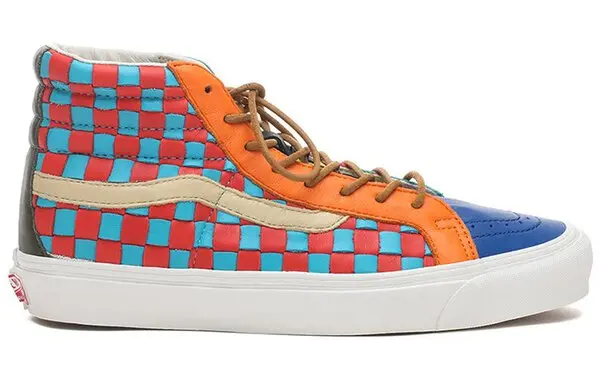 VANS Sk8-hi Lite Lx '50th Anniversary' High-top Sneakers - Multi-color