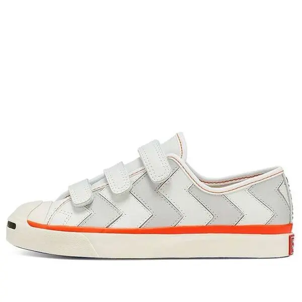 CONVERSE Jack Purcell Low Top Sneakers - White/grey