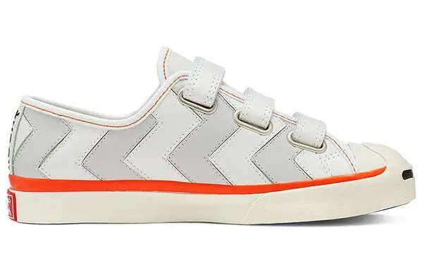 CONVERSE Jack Purcell Low Top Sneakers - White/grey
