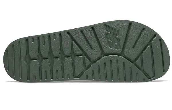 NEW BALANCE 200 Slides - Black/green