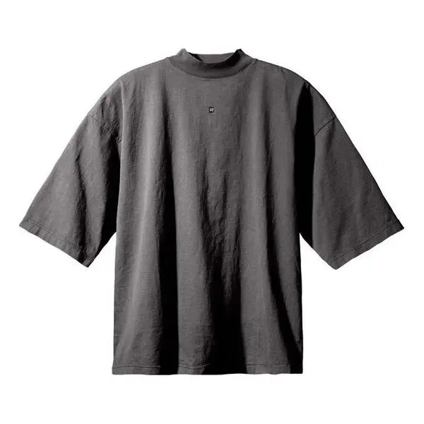 Yeezy Ss22 Logo No Seam Tee 'dark - Grey