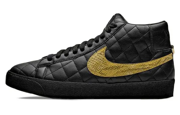 Nike X Supreme Zoom Sb Blazer Mid Qs Snakeskin