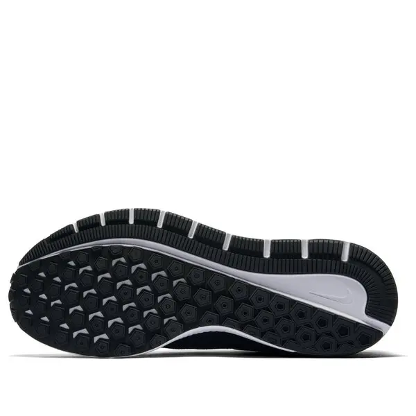 Nike Zoom Structure 22 Athletic Sneakers - Black/white-gridiron