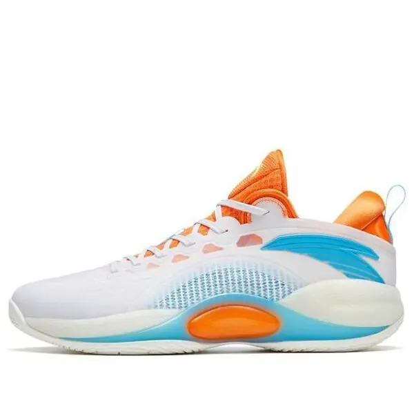 ANTA Cement Bubble 3 Sneakers - White/blue/orange