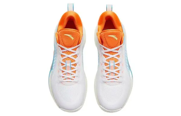 ANTA Cement Bubble 3 Sneakers - White/blue/orange