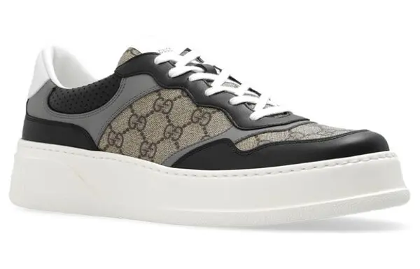 Gucci Monogram Paneled Sneakers