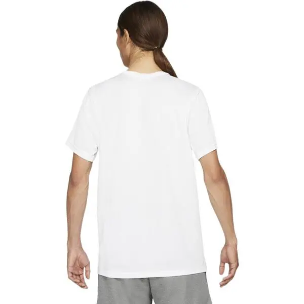 Nike Dri-fit Superset Short Sleeve Performance Top - White