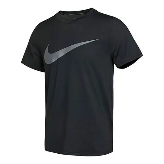 Nike As Nk Top Ss Hpr Dry Hbr - Black