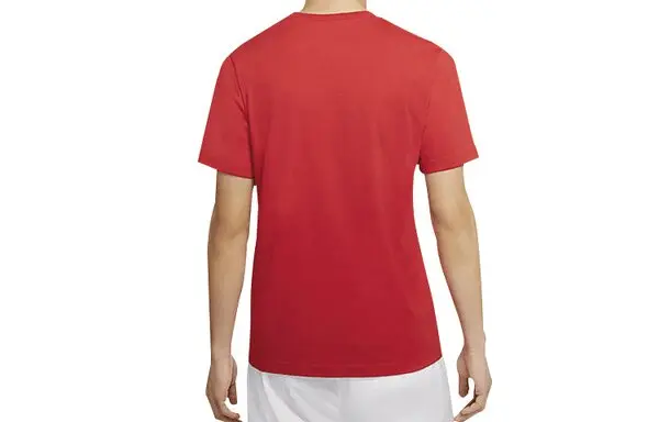 JORDAN Legacy Aj11 Printing Pattern Short Sleeve Large - Red