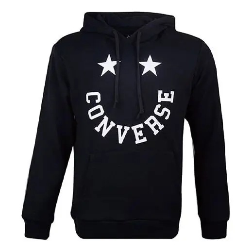 CONVERSE Graphic Pullover Hoodie - Black