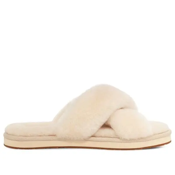 UGG Ayana 'natural Fluff' Slippers