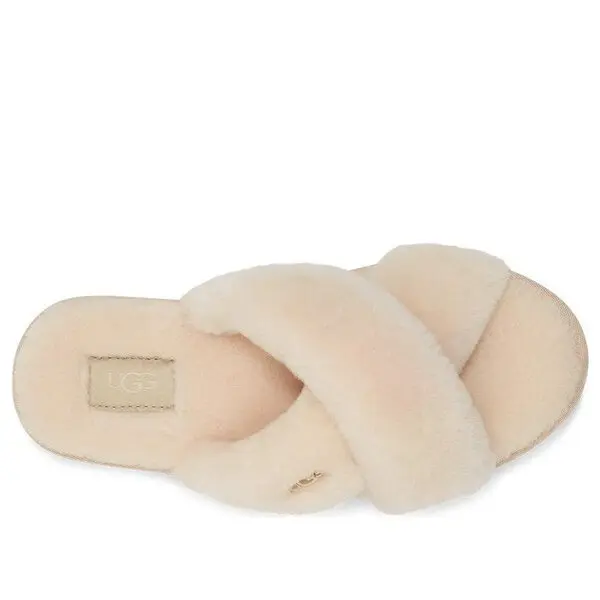 UGG Ayana 'natural Fluff' Slippers