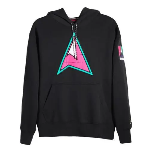 JORDAN Winter Utility Fleece Hoodie - Black