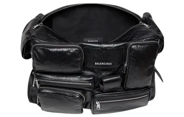 Balenciaga Superbusy Large Sling Bag - Black