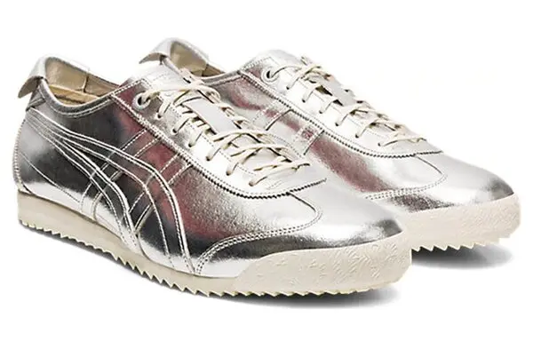 Onitsuka Tiger Mexico 66 Sd Low Top Sneakers - Silver/tan