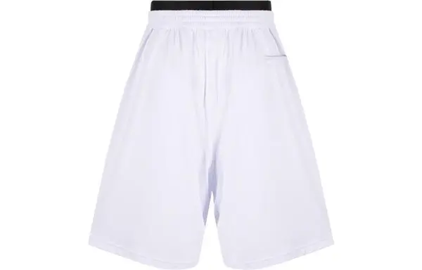 Balenciaga Technical-mesh Jersey Shorts