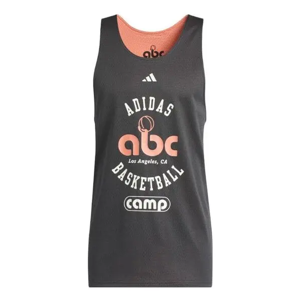 Adidas Select Summer Camp Basketball Jersey - Black