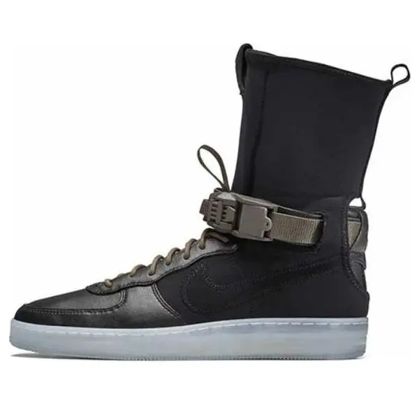Nike X Acronym Air Force Downtown 1 Hi Sp 'black Olive - Black/black-medium Olive