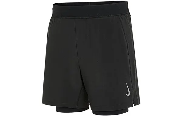 Nike Yoga 2-in-1 Training Shorts - Black
