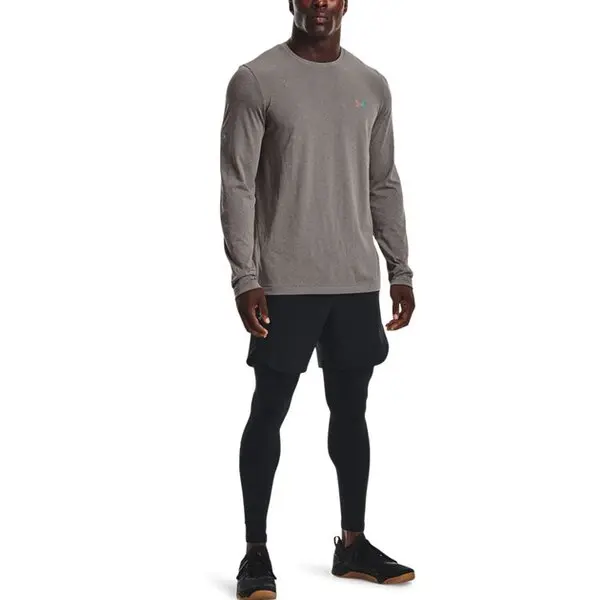 Under Armour Rush Seamless Logo Long Sleeve Shirt