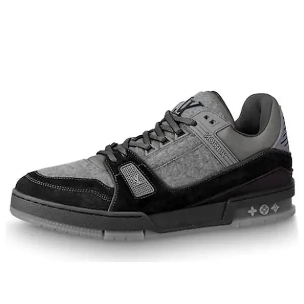 LOUIS VUITTON Trainer Sneakers - Grey/black