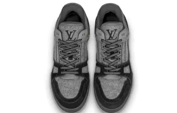 LOUIS VUITTON Trainer Sneakers - Grey/black