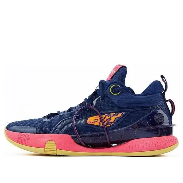 LI-NING Speed Premium Sneakers - Navy/black/red