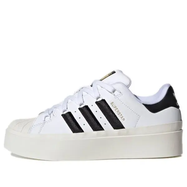 Adidas Superstar Bonega Platform Sneakers - White/black