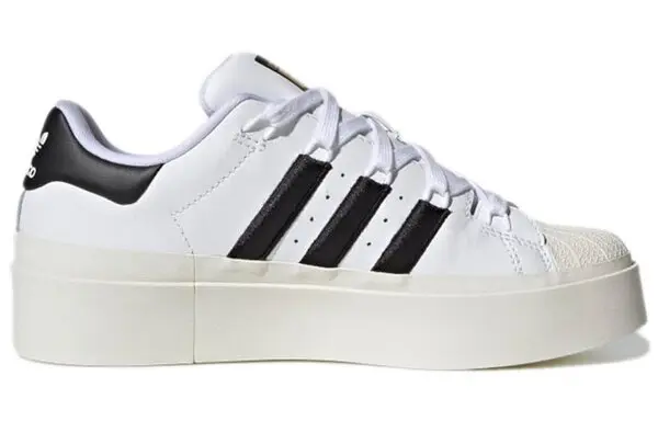 Adidas Superstar Bonega Platform Sneakers - White/black
