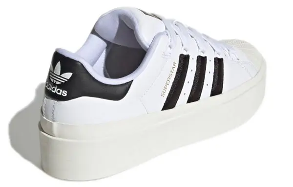 Adidas Superstar Bonega Platform Sneakers - White/black