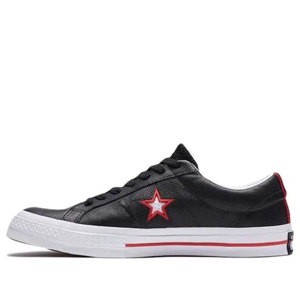CONVERSE One Star M Low Top Sneakers - Black/red