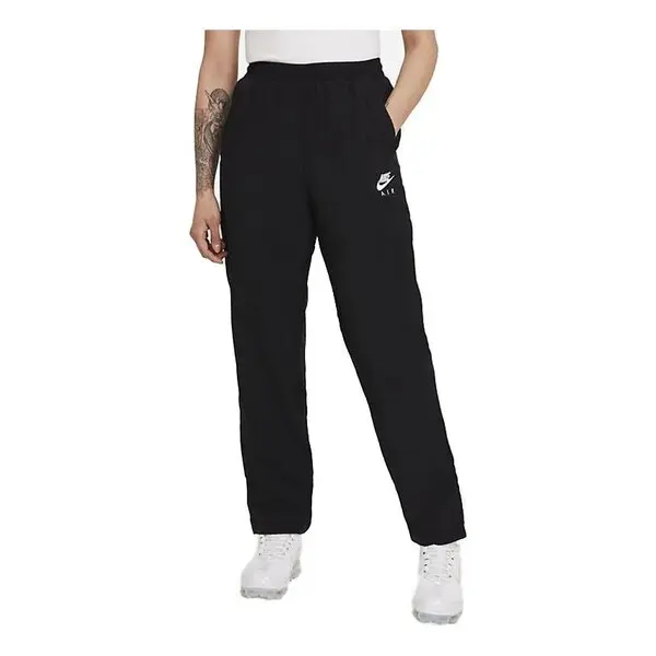 Nike Athleisure Woven Full Length Trousers - Black