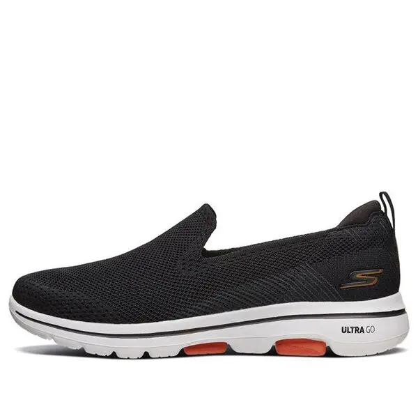Sketchers Go Walk 5 Low-top Slip-on Loafers - Black/white