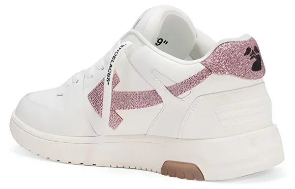 Off-White Out Of Office Low-top Sneaker - Pink/white