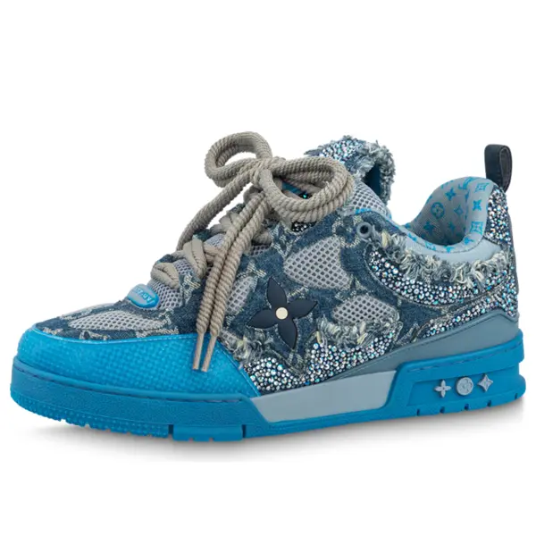 LOUIS VUITTON Skate Sneakers - Blue/grey